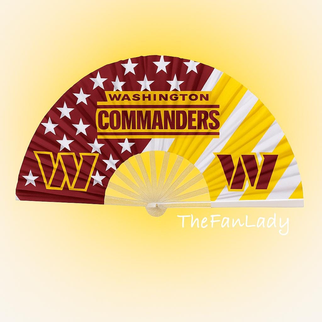 Washington Commanders Clack Fan: NFL Game Day Hand Fan – Crown Tower Of ...